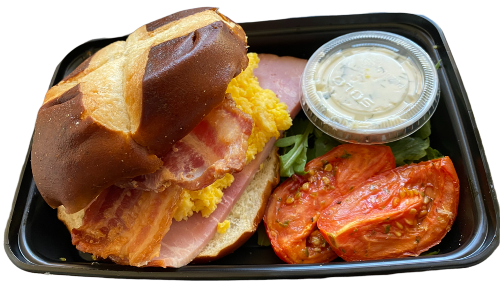 1-Pretzel Breakfast Sammie - Freshchef Meal Prep