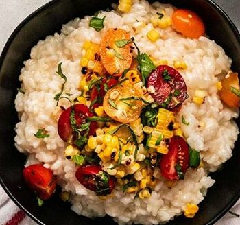 7-**NEW** Sweet Corn and Tomato RisotTo gf - Freshchef Meal Prep